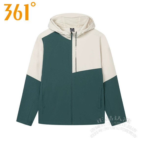 361 Men's Outdoor Sports Windbreaker 2024 Autumn New 361 Color Matching ...