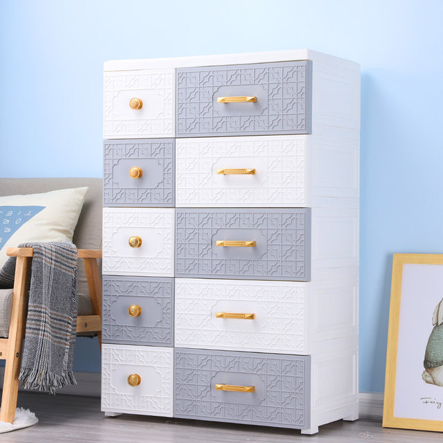 67cm wide drawer storage storage box thickened toys finishing box ...