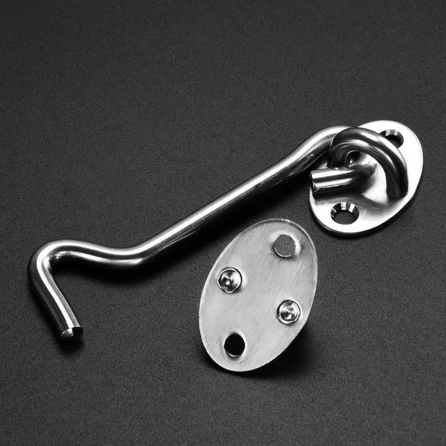 Punch-free stainless steel wind hook buckle old-fashioned window ...