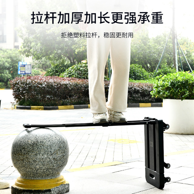 Small trolley for household goods folding portable grocery shopping ...
