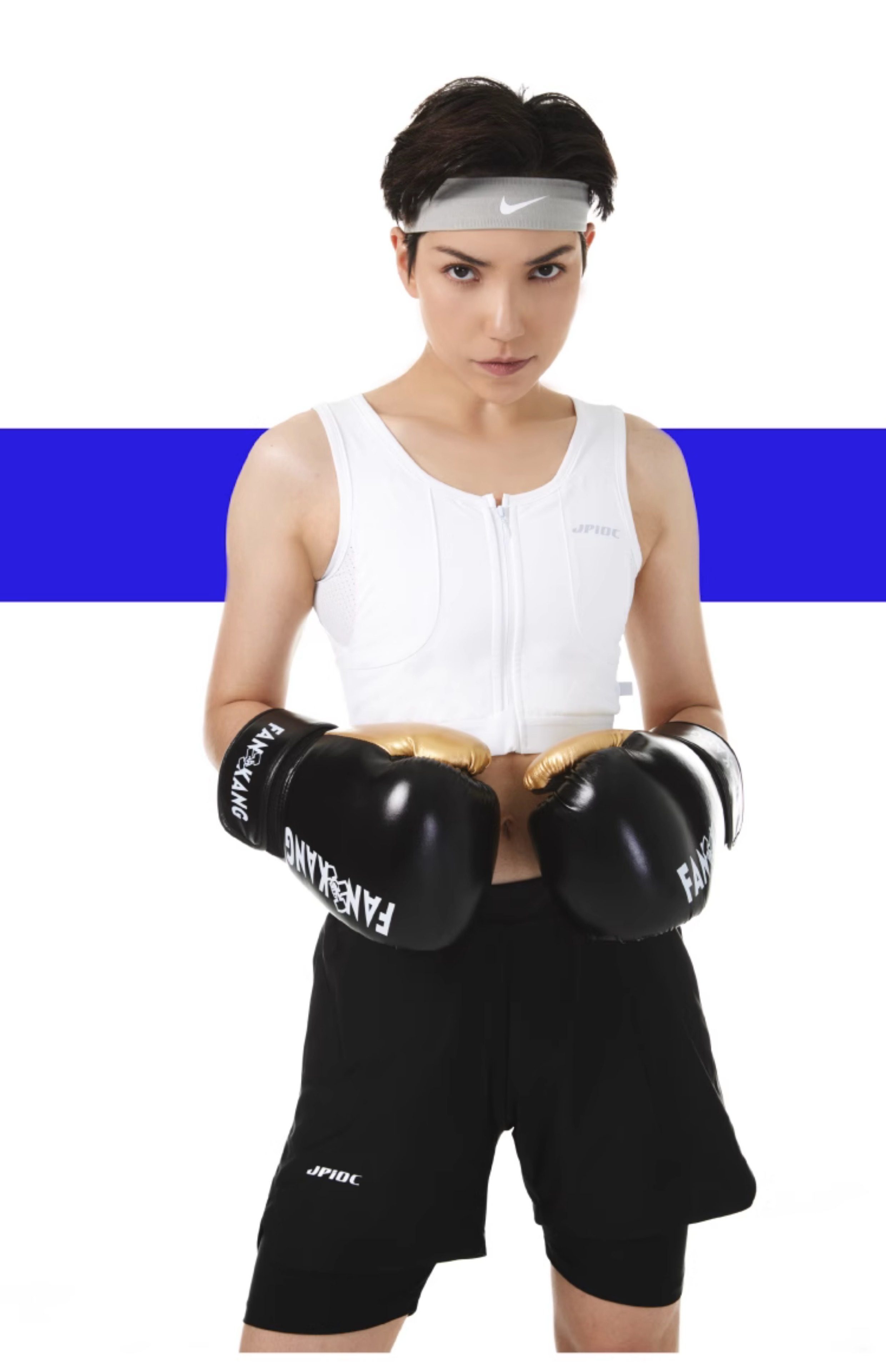 Jpioc Whalesaki 큰 가슴 잘 생긴 T 플랫 가슴 여성 플라스틱 가슴 레 여름 얼음 근육 처짐 방지 스포츠 브라 | Jpioc