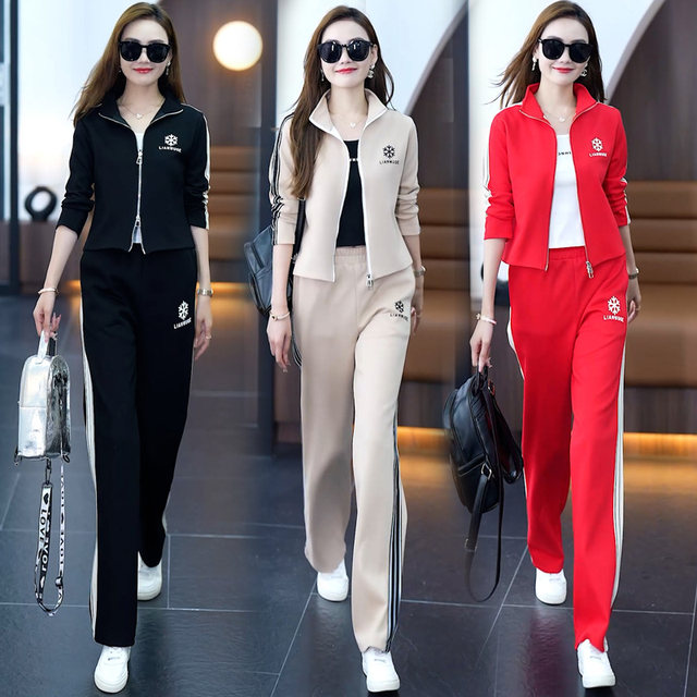 Square dance clothing autumn and winter thickened three-piece ...