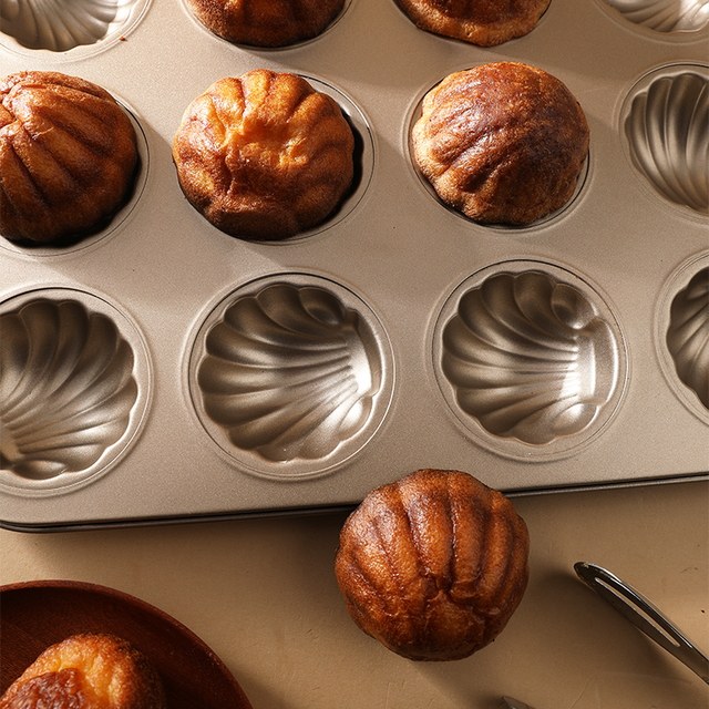 Internet celebrity butter rice cake non-stick chestnut Madeleine mold ...