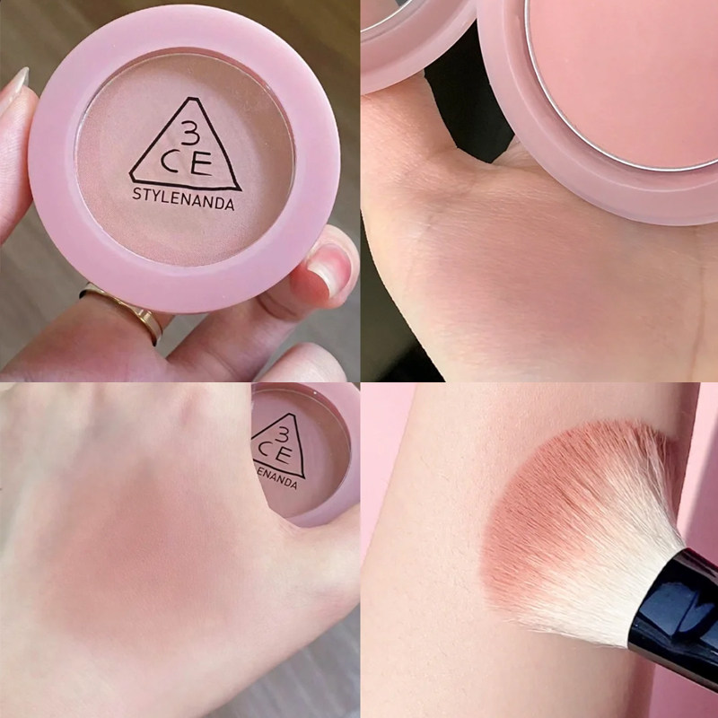 Korea 3CE Blush - Monochrome Rose Beige Peach Orange Pink