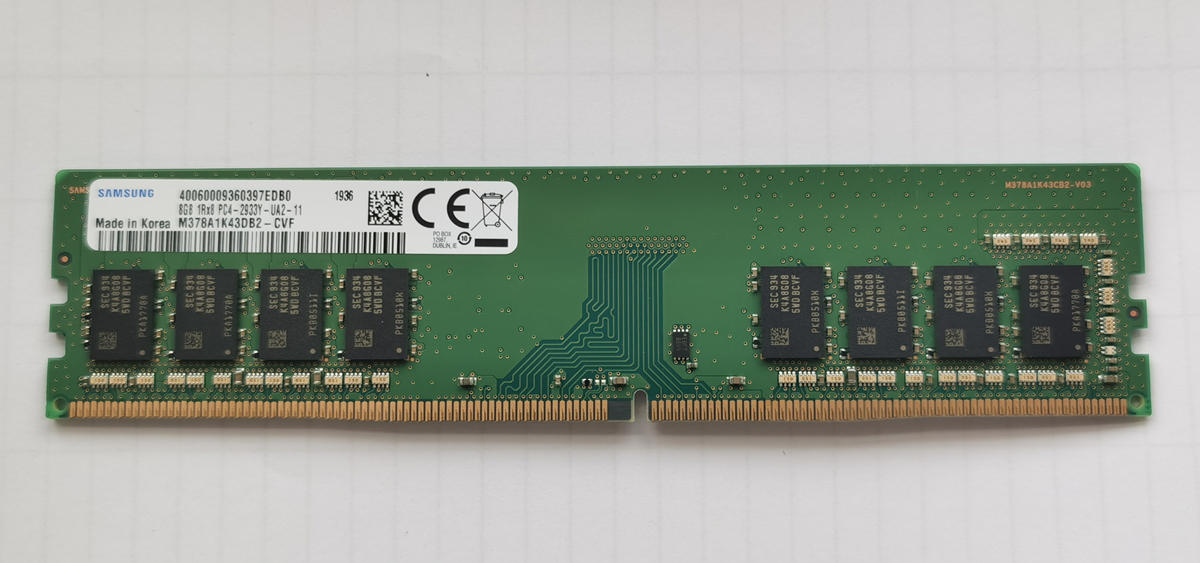 原装 三星M378A1K43DB2-CVF DDR4台式机内存条8G 1RX8 PC4-2933Y-淘宝网