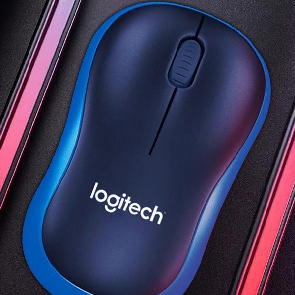 Logitech M186 wireless mouse laptop portable office mouse M187P upgrade ...