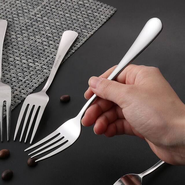 Fruit fork stainless steel set Creative cute children European -style ...