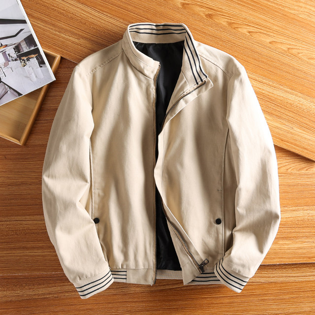 Advanced export jacket coat male stand -up collar business leisure ...