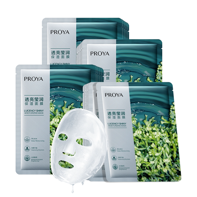 Proya Chlorella Facial Mask for Women Moisturizing and Cleaning Pores Proya Proya Official ...