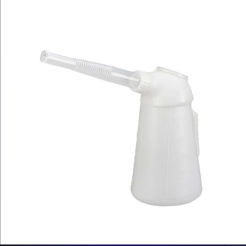 กระป๋องใส่น้ำมันเครื่องพลาสติก Rongxing 1-5 ลิตร พร้อมสเกล - กระป๋องเติมน้ำมันเครื่อง