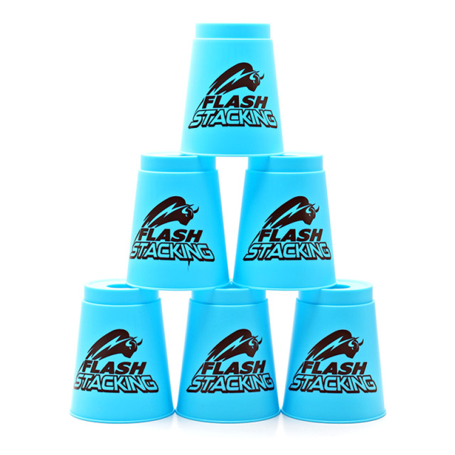 Qiyi Quick Stacking Cup Flying Saucer Cup Flying Stacking Cup Competition Special Kindergarten ...