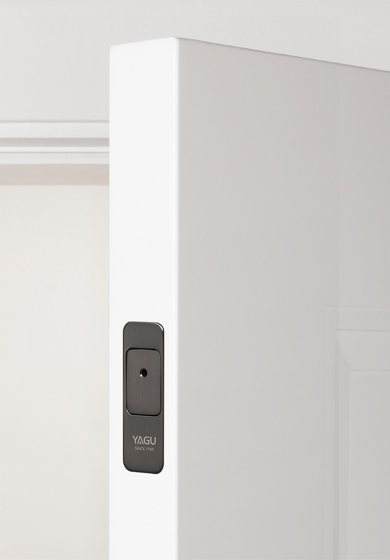 Yagu Invisible Magnetic Latch Wooden Concealed Sub-Door Silent ...