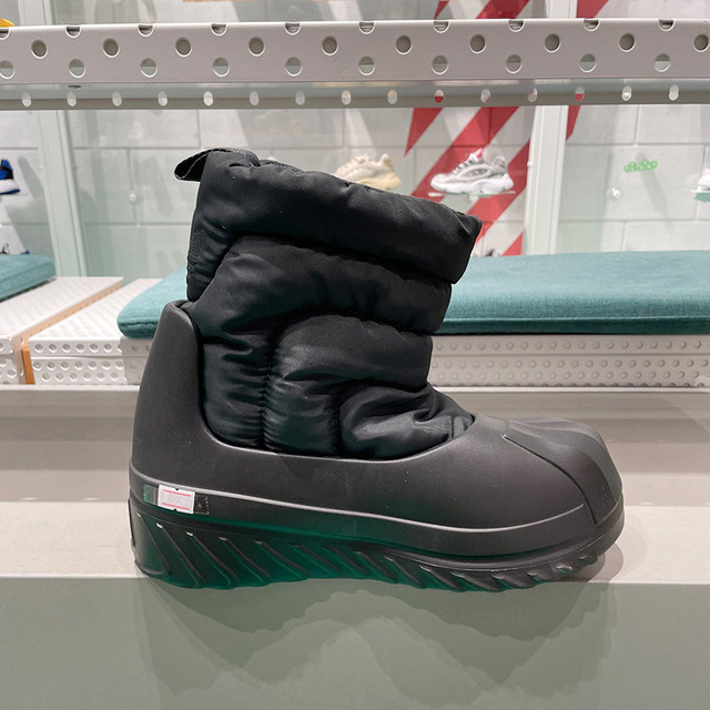 Adidas Clover Women's Shoes 2024 Winter Shell Toe Fluffy Warm and ...