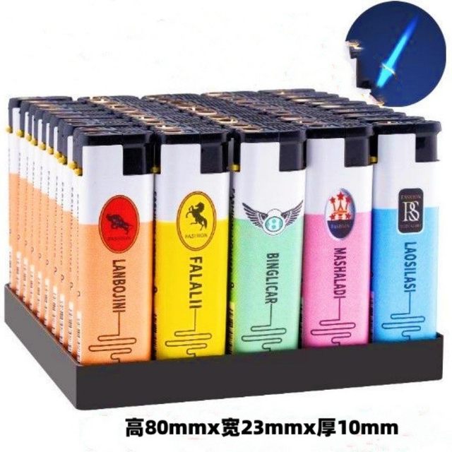 Windproof open flame lighter, new thickened, fall-resistant, wind ...
