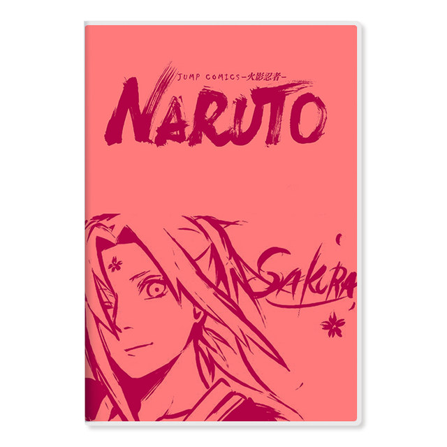 Animation peripheral Naruto rubber sleeve notebook Kakashi Sasuke ...