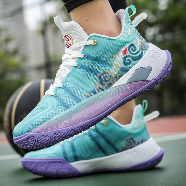 Youth low-top basketball shoes for men and women, mesh breathable ...