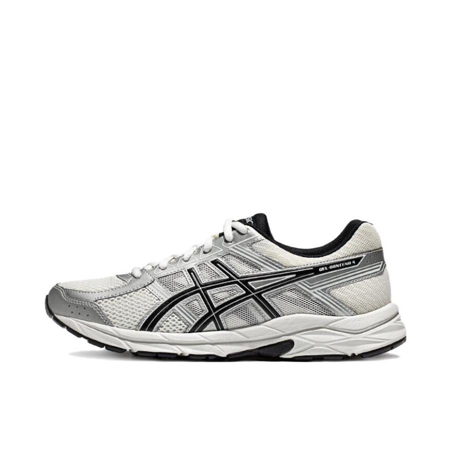 ASICS GEL-CONTEND4 black reflective silver breathable lightweight mesh ...