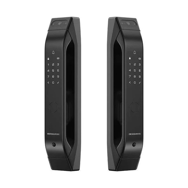 Deschman Q5Mplus password lock fingerprint lock home security door fully automatic visual cat ...