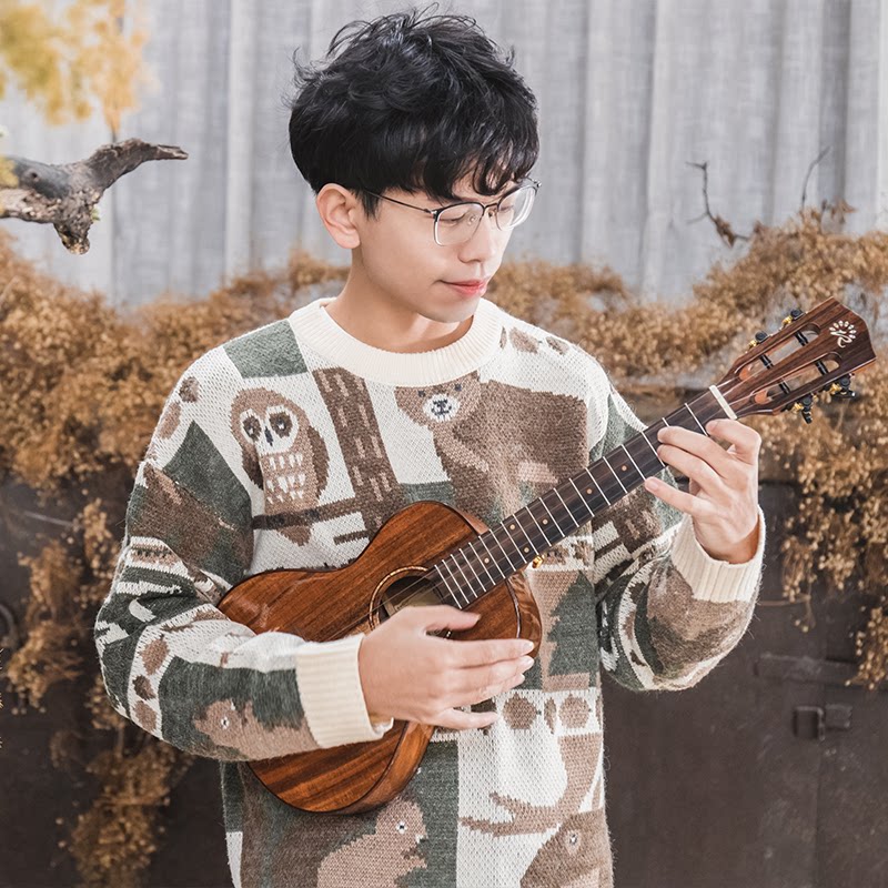 RuiSheng Ukulele AC200 AT200 | Acacia Wood Small Guitar