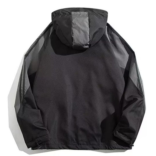 Trendy outdoor functional wind jackets for men and women in spring and ...