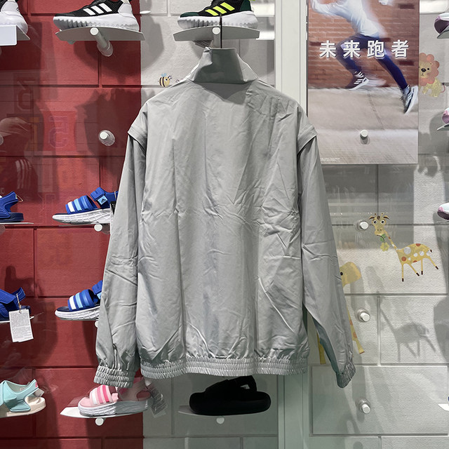 Adidas Three -Leaf Grass Woman 2024 Autumn Jacket Capable Classic Loose ...