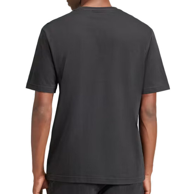 Adidas Clover Short Sleeve Men's 2024 Summer Printed LOGO Pure Cotton ...