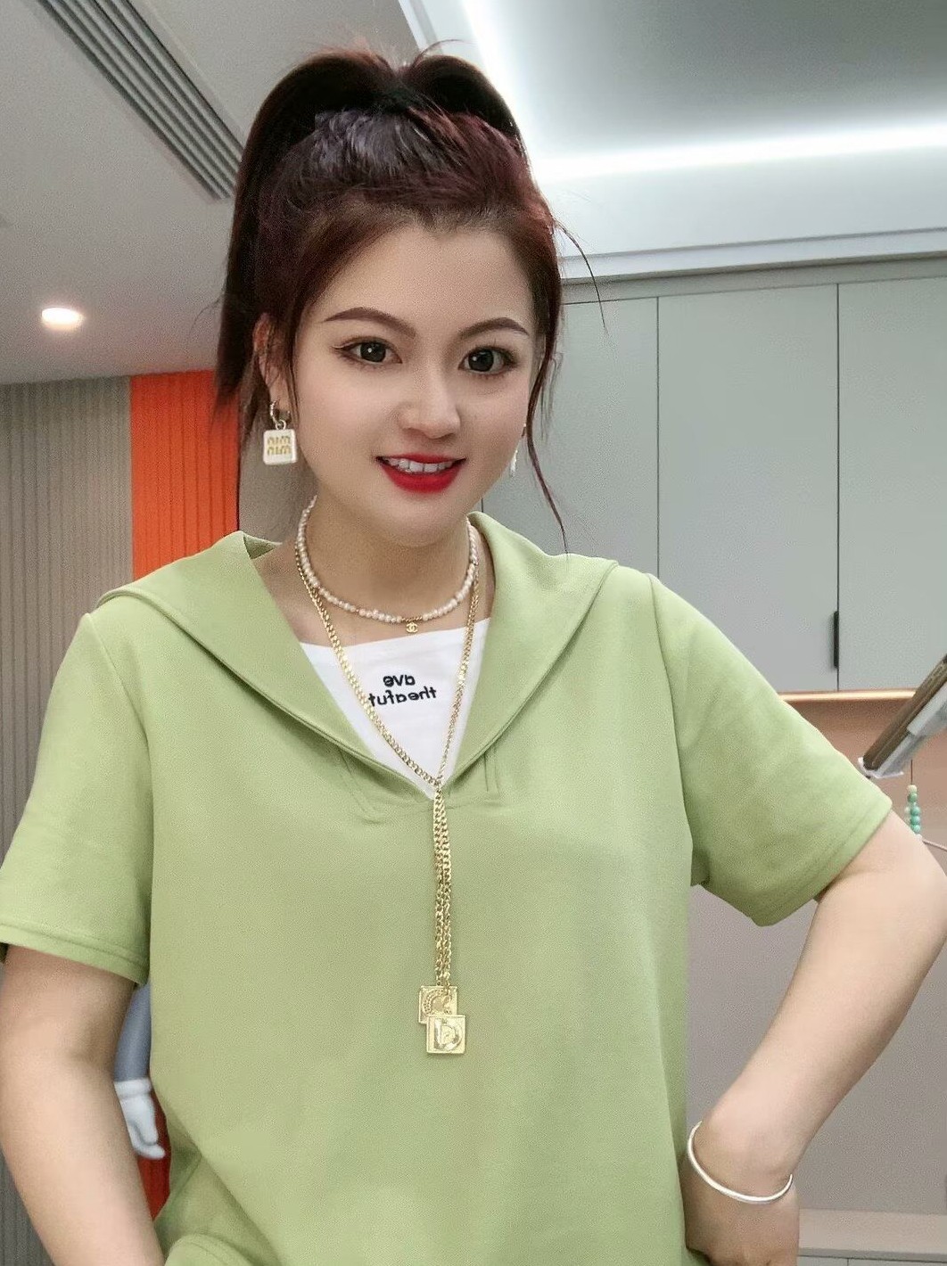 Fat MM Women's Summer Summer New Leisure Fashion Positive Short ...