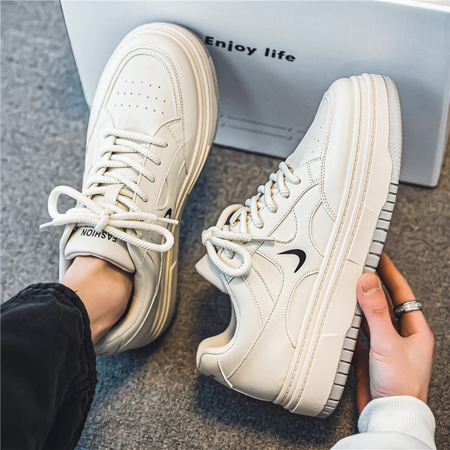 Putian men's shoes in summer breathable and trendy versatile white ...