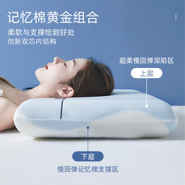 Atour Deep Sleep Pillow Pro Memory Foam Pillow Cervical Support Sleep ...