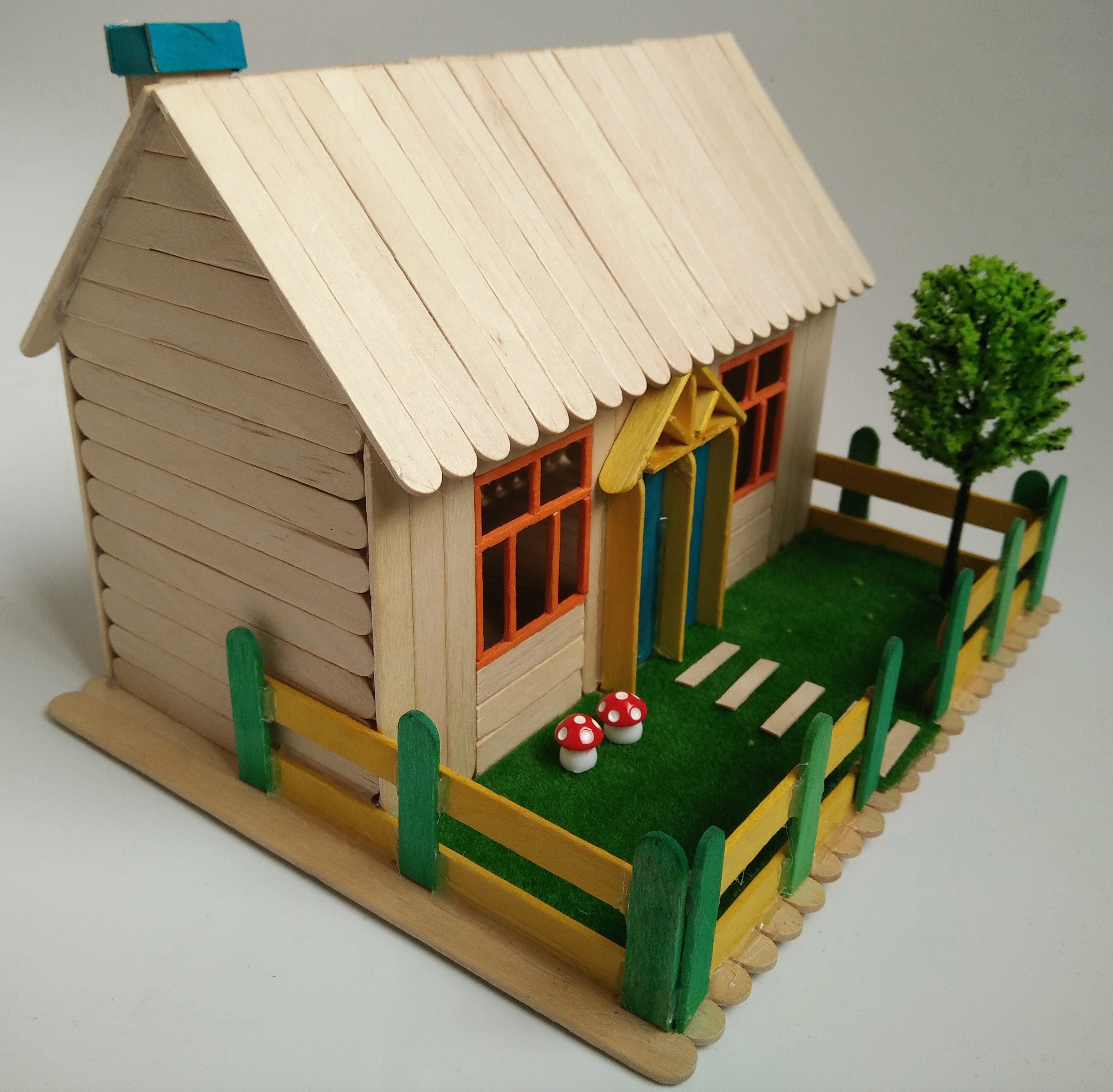 Wooden Ice Cream Stick - DIY Model Making Kit