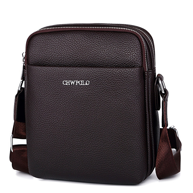 Paul Mini Men's Small Bag Leather Shoulder Messenger Bag Genuine ...