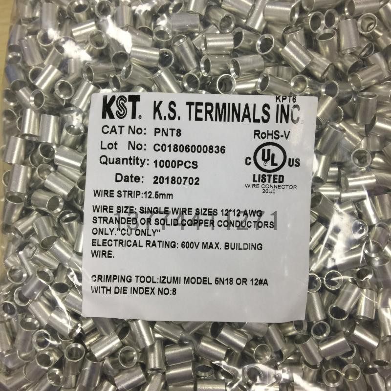 Taiwan Jianhexing KST Copper Copper Tube Double -headed Pipe terminal ...