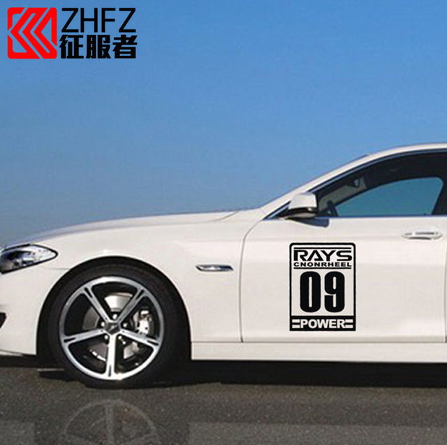 Digital car stickers, reflective car stickers, side door stickers and ...