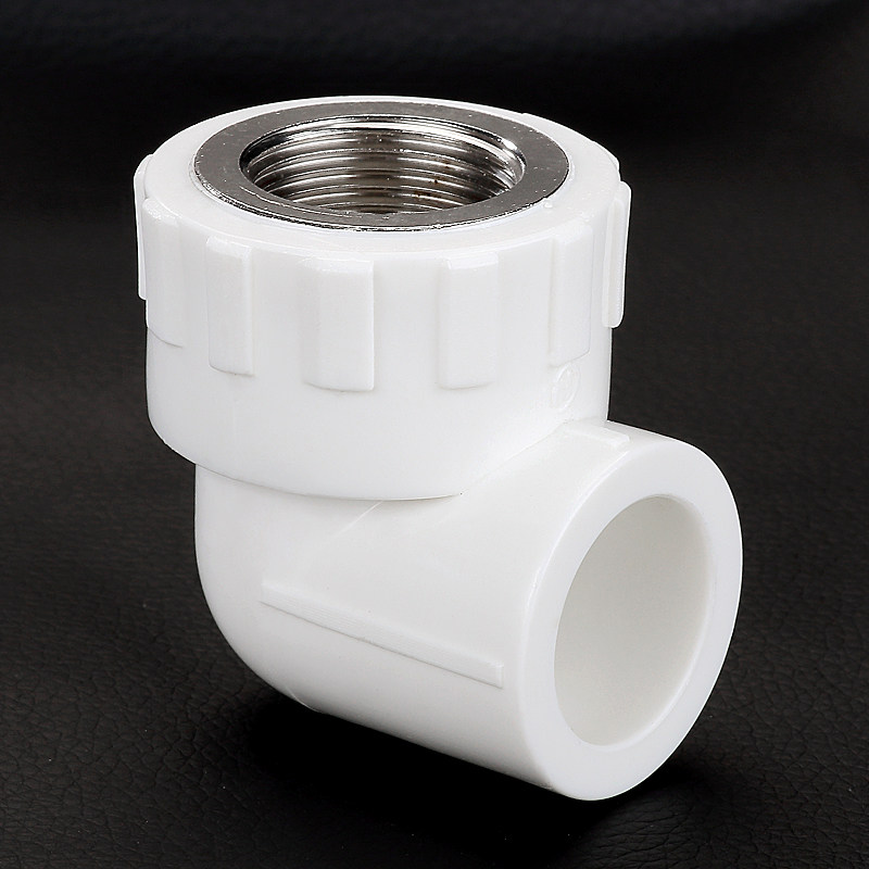 Hualong PPR Elbow - 20mm (4 Points) Hot & Cold Water Pipe Fitting