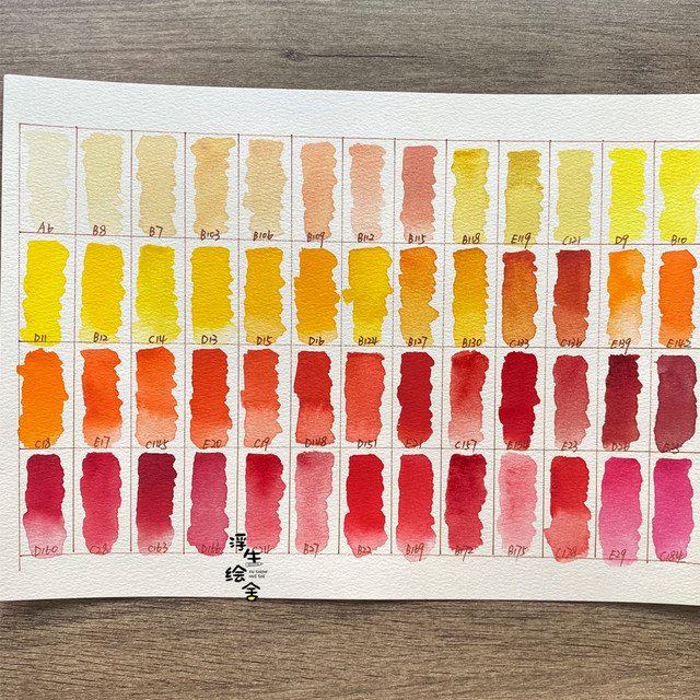 Old Dutch classical watercolor paint packaging artist master basic 12 ...