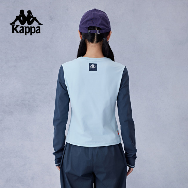 Kappa Kappa back-to-back 2024 new retro sports long-sleeved t-shirt ...