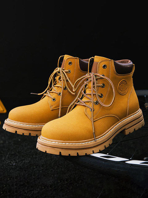 Extraordinary Martin Boots Male 45 Winter High Bud Boot 46 Plus ...