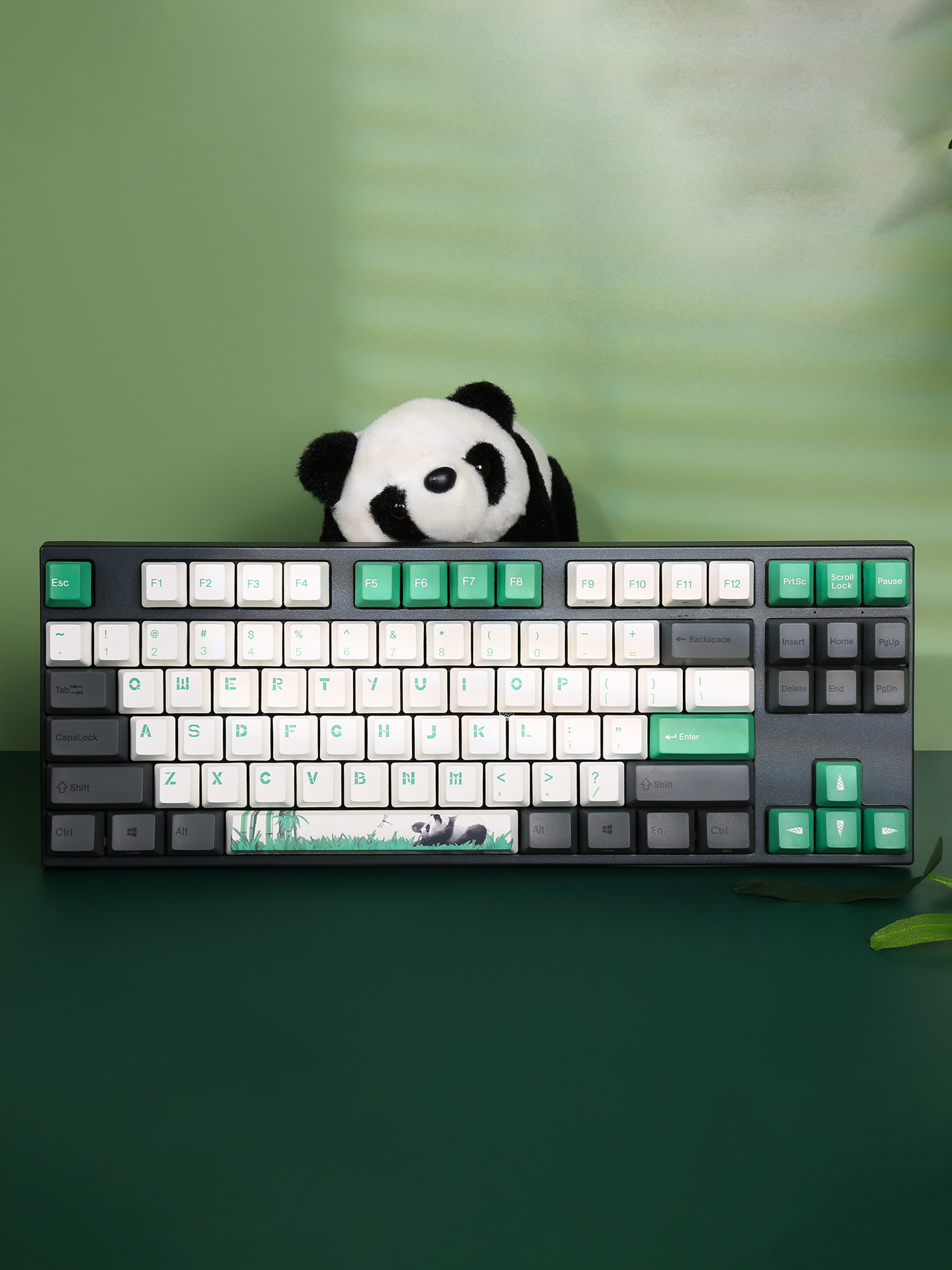 Klawiatura Mechaniczna Varmilo Panda 87 Klawiszy - Cherry Axis - Białe ...