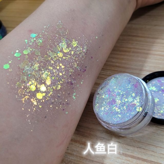 Stage makeup special glittering crystal fine flash powder, bright ...