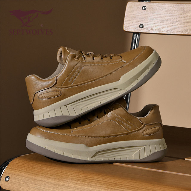 Seven wolf men's versatile shoes 2024 autumn and winter new casual ...