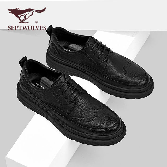 Septwolves casual shoes men's winter new style commuting versatile high ...