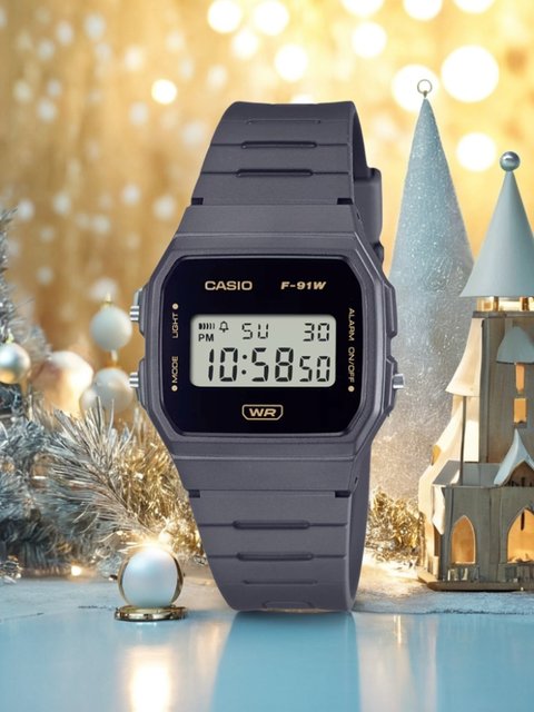 Casio watch small square men's and women's watch waterproof quartz ...