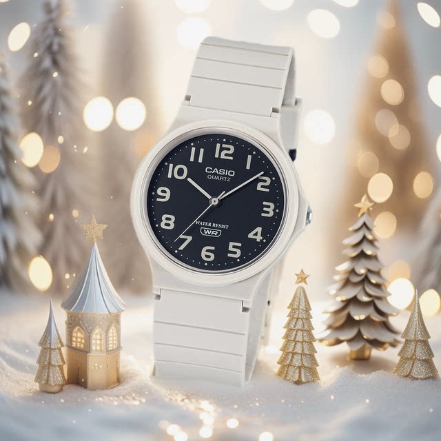 CASIO Casio casual student unisex pointer electronic small black watch ...