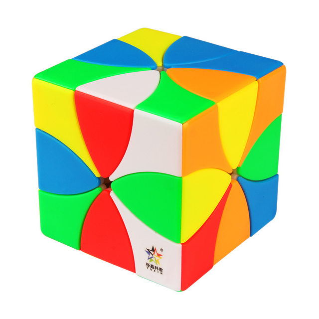 Yuxin Eight-Leaf Flower Magnetic Cube High-Difficulty Irregular Solid ...