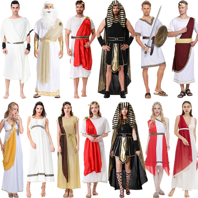 Halloween stage cosplay costume adult COS goddess Greek Queen Cleopatra ...