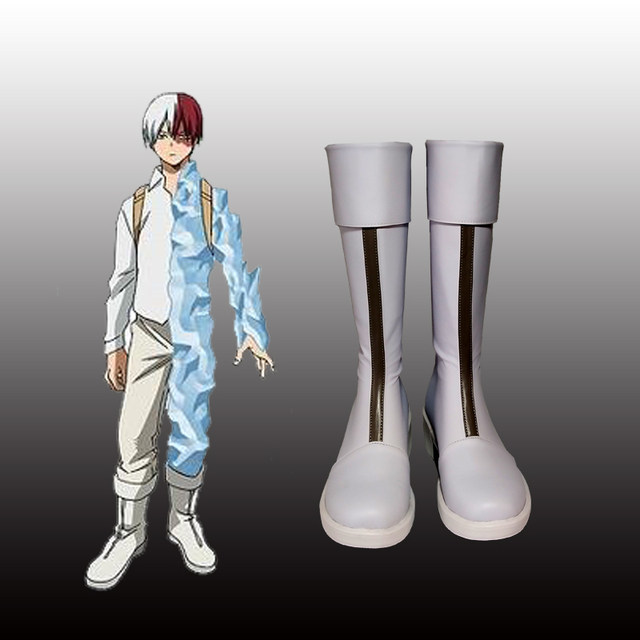 My Hero Academia Todoroki Shoto Cosplay Shoes Cosplay Shoes