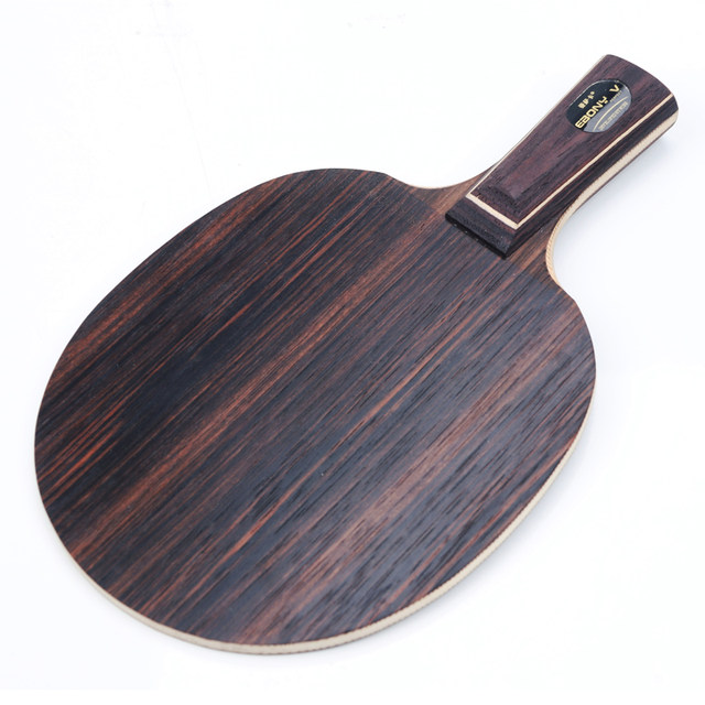 Genuine table tennis racket bottom plate ebony Shenlong 7 pure wood 5 ...