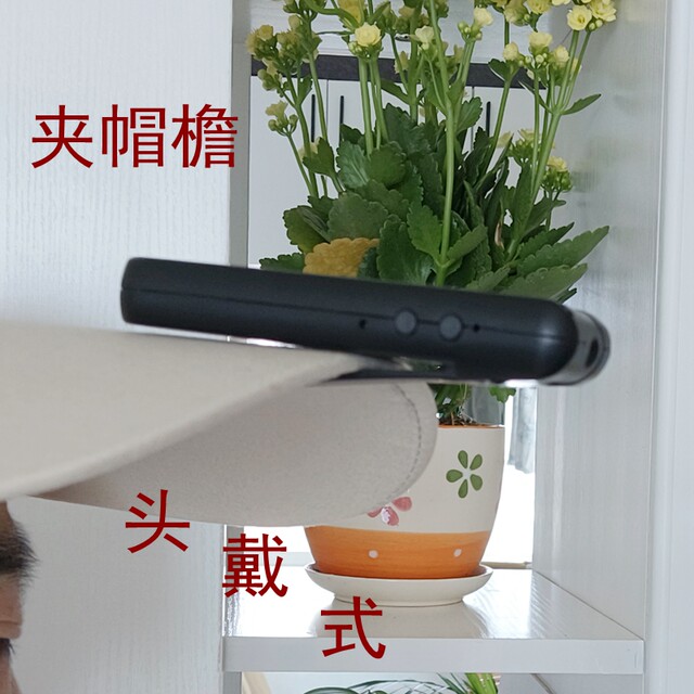Korean modern camera high-definition interview wearable pocket DV head ...