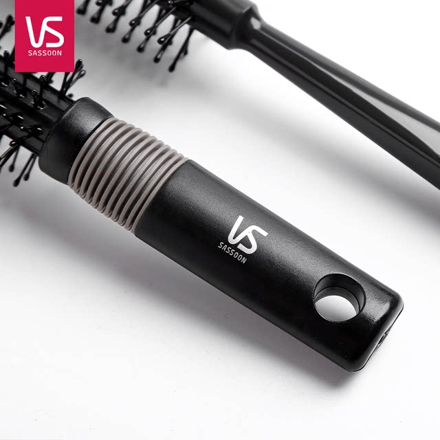 Sassoon comb round curly hair comb for men and girls round hair comb ...