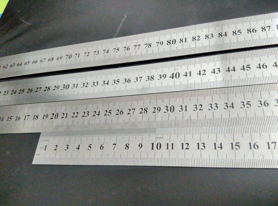 Swordfish Stainless Steel Ruler - 30/50/60/100cm Drawing Measuring Tool ...